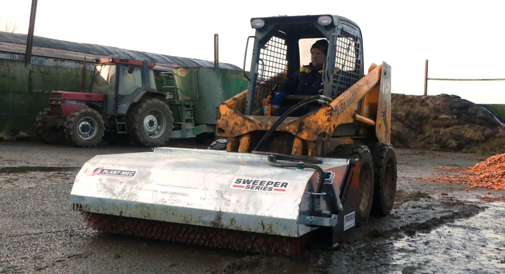 Combi-Sweep – Fully Enclosed Hydraulic Sweeper Collection Attachment ...